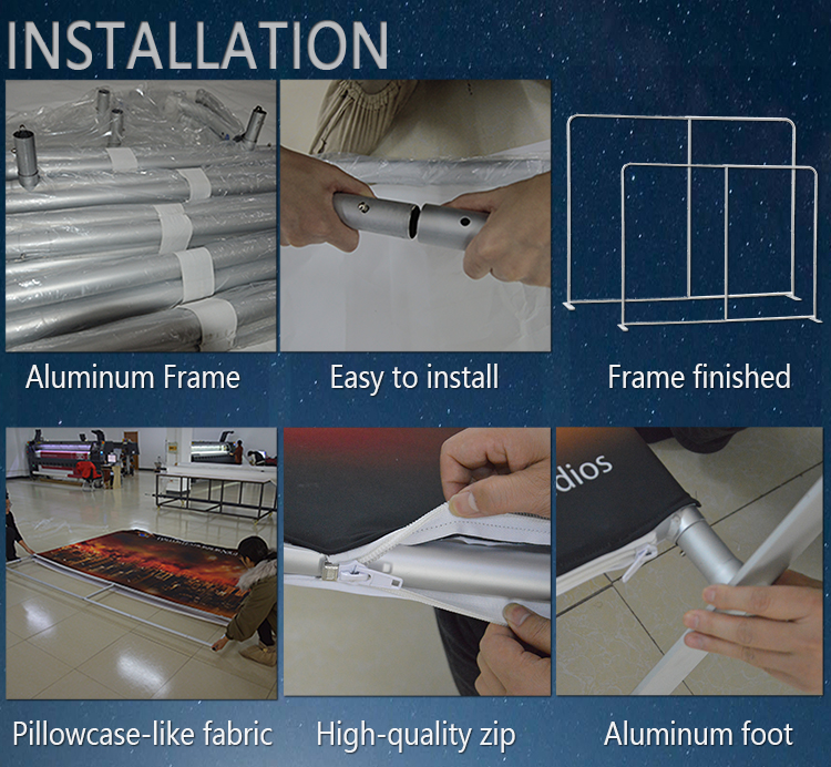 Flexible Modular Custom Trade Fair Display Rack in Line with ...