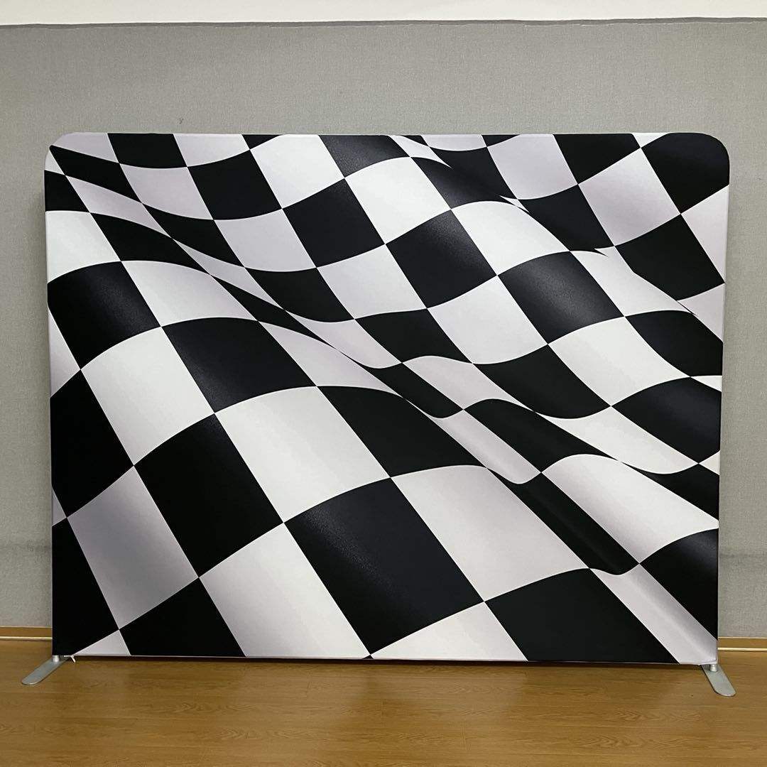 360 Aluminum Frame tension fabric backdrop sublimation printing tension ...