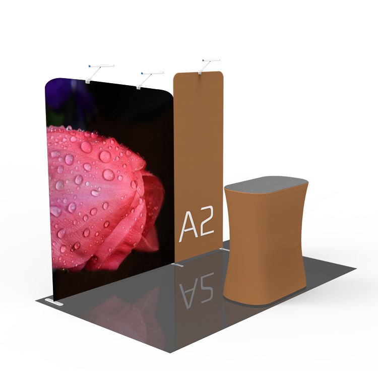 Portable modular aluminum frame trade show booth commercial exhibition ...