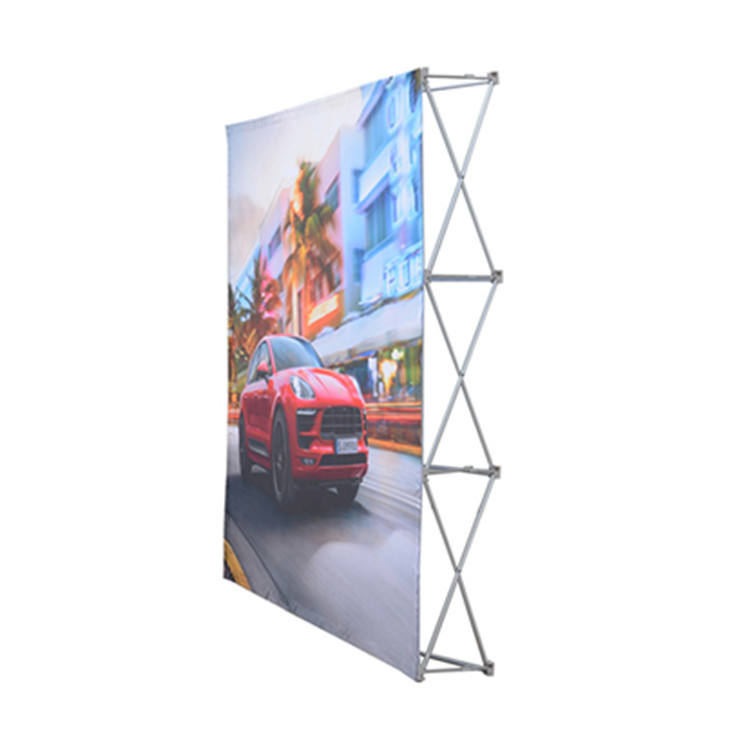 trade show straight tension fabric backdrop stand 10ft pop up fabric ...