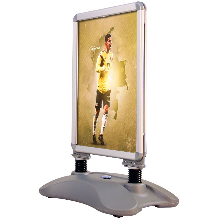 A1 outdoor advertising metal sidewalk sign board