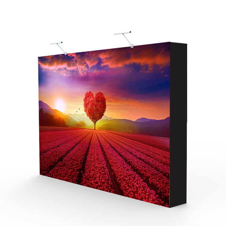 3x3 Straight Shaped pop up display exhibition stand portable exhibition ...