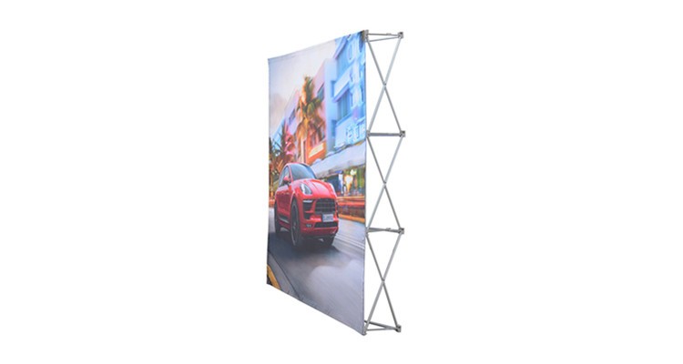 3x3 Straight Shaped pop up display exhibition stand portable exhibition ...