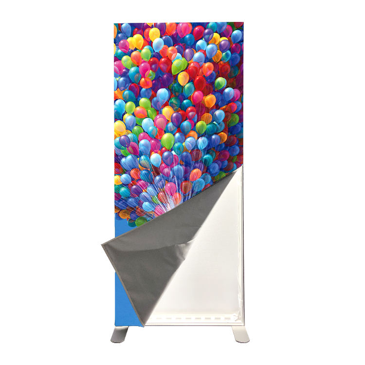 Aluminum high resolution seg led frameless fabric lightbox frame