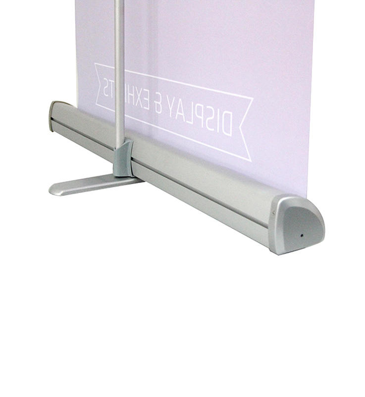 Fast roll up stand, aluminium display retractable stand,single roll up
