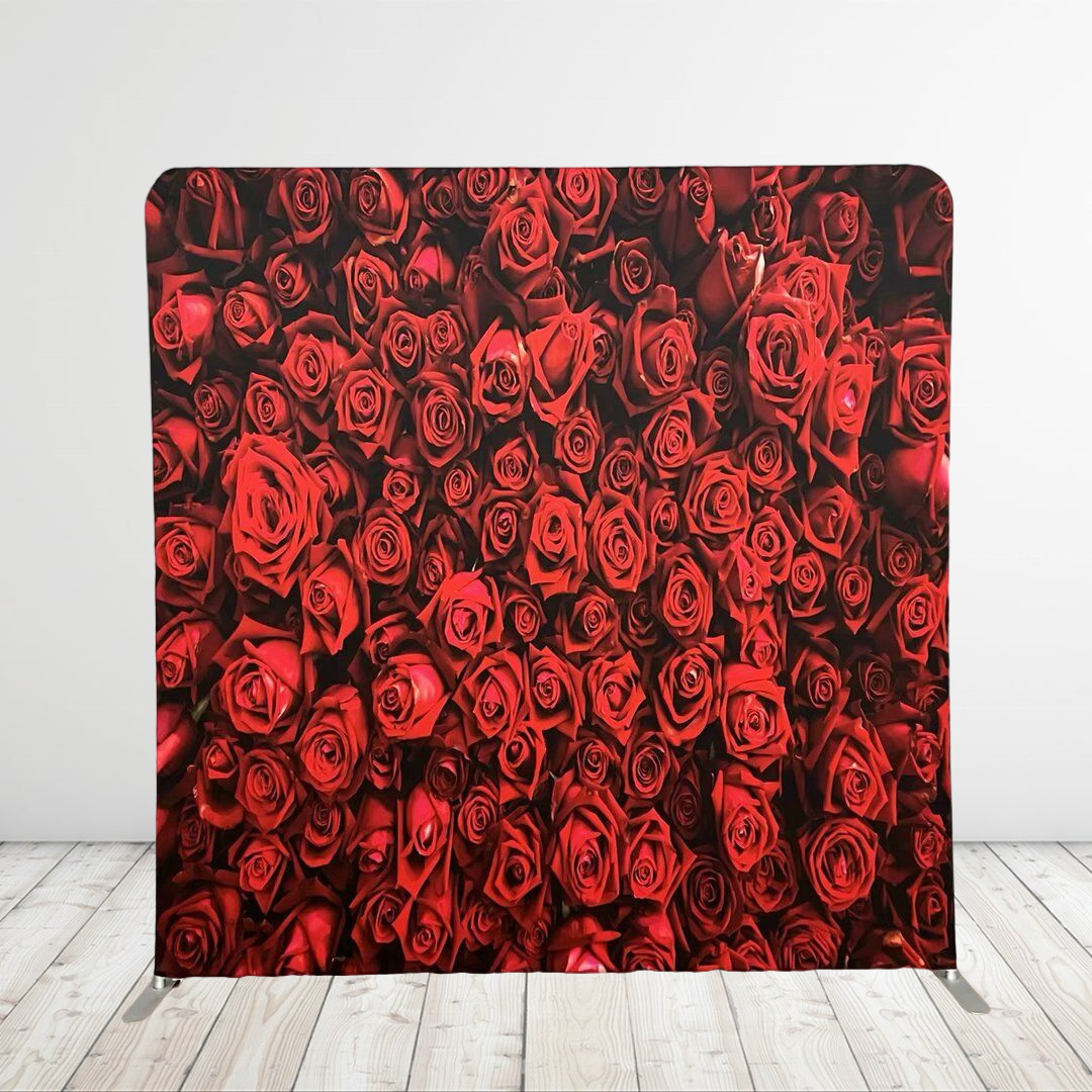 7.6x7.6 ft Collapsible frame wedding decoration background double sided ...