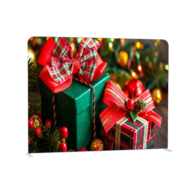 Portable Exhibition Fabric Tension Display Pillow Case Backdrop For ...