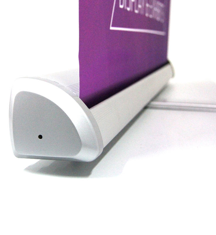 Fast roll up stand, aluminium display retractable stand,single roll up