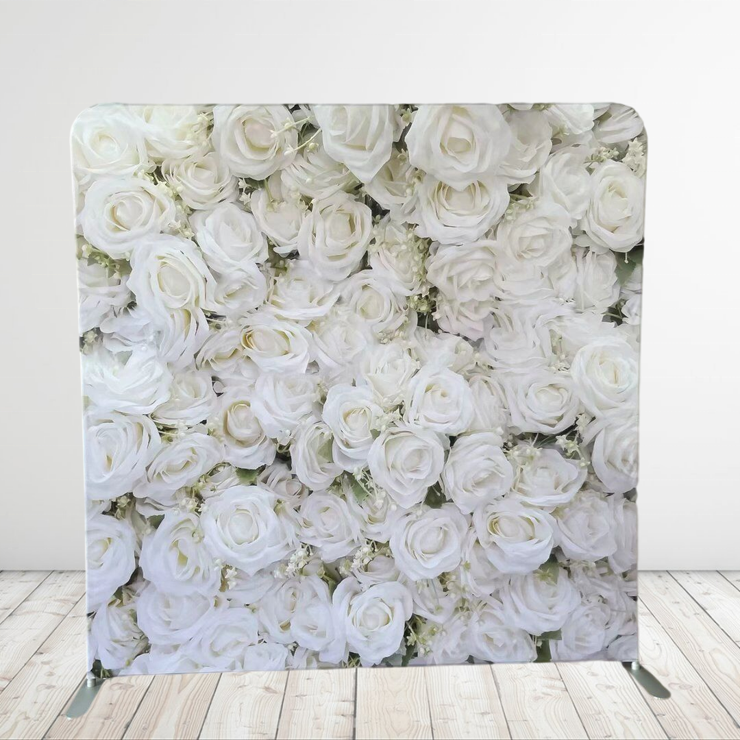 8x8ft Aluminum tube display double sides custom printed pillowcase ...