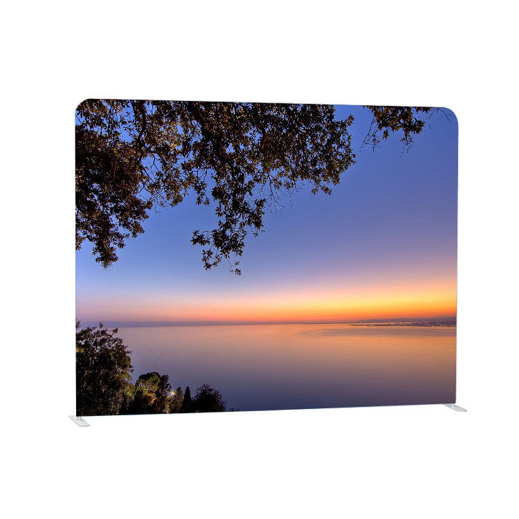 8ft 10 ft 20 ft Portable Backdrop Banner Stand, Trade Show Display ...