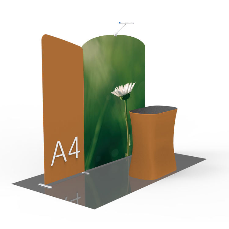 Portable modular aluminum frame trade show booth commercial exhibition ...